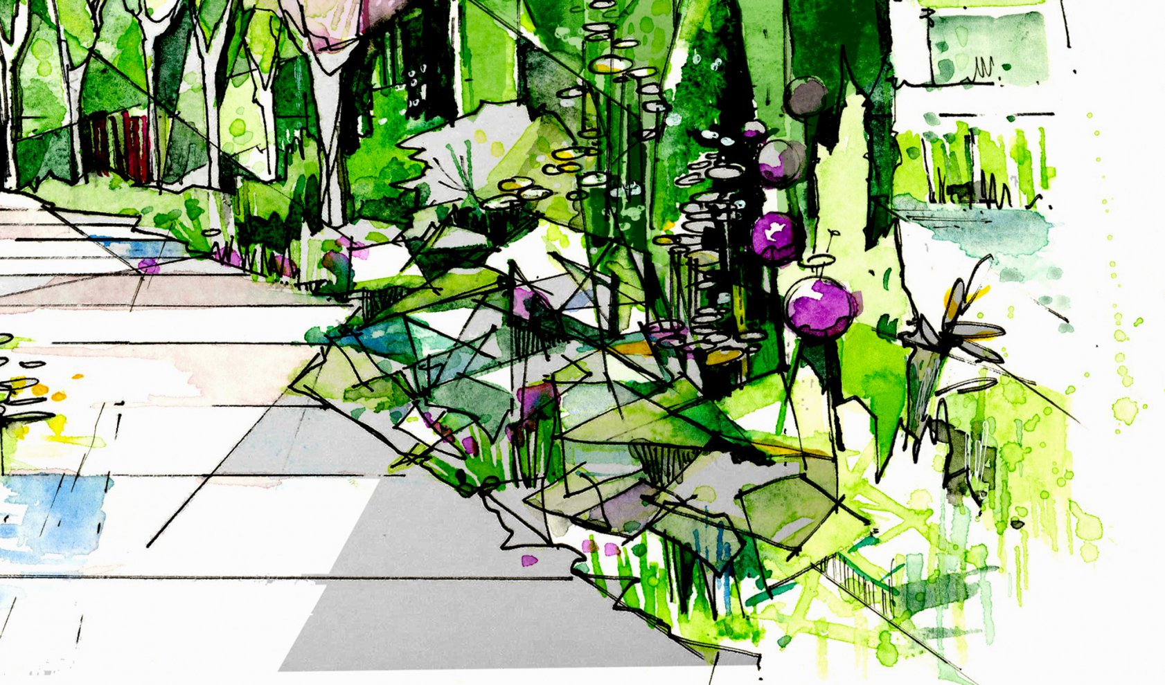 Every landscape starts with a linescape | Linescape